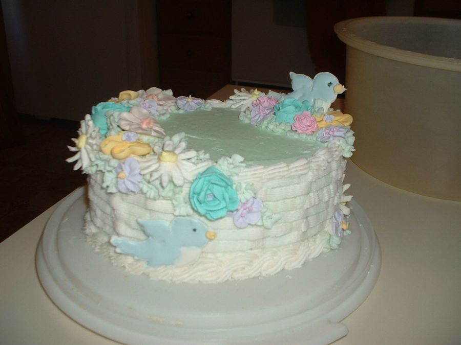 Basket Weave Cake - CakeCentral.com