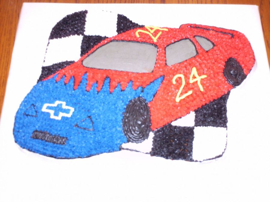 Jeff Gordon Race Car - CakeCentral.com