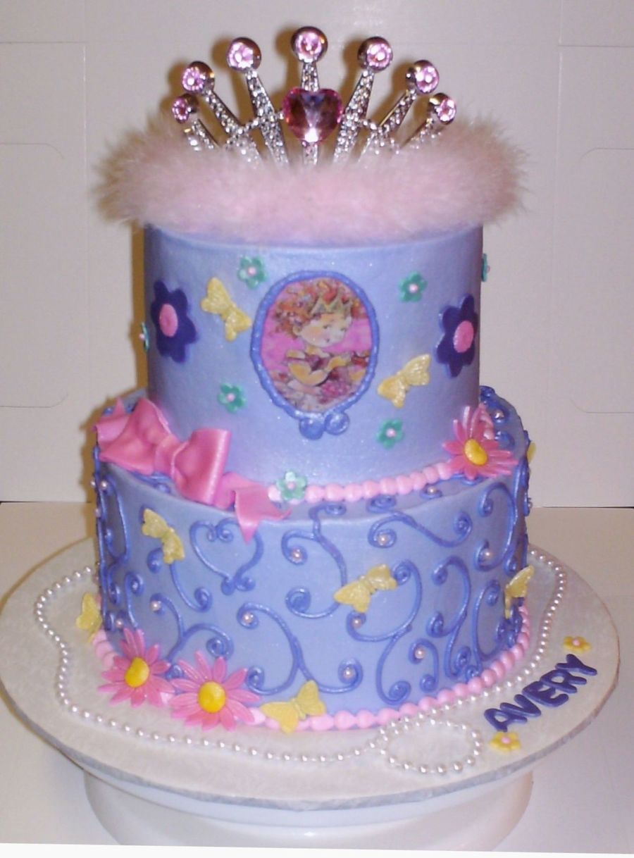 Fancy Nancy Birthday Cake - CakeCentral.com