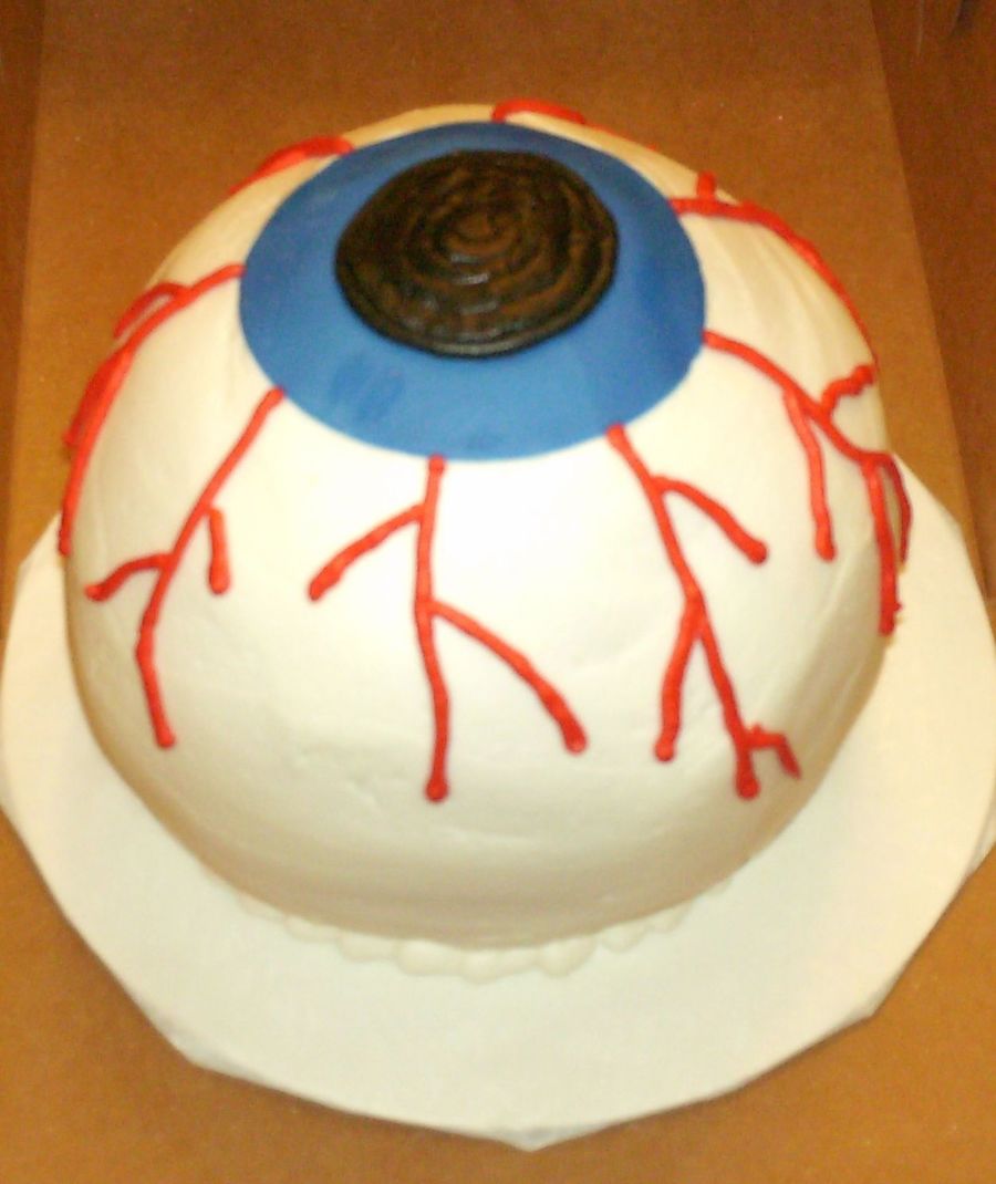 Eyeball In 3-D - CakeCentral.com