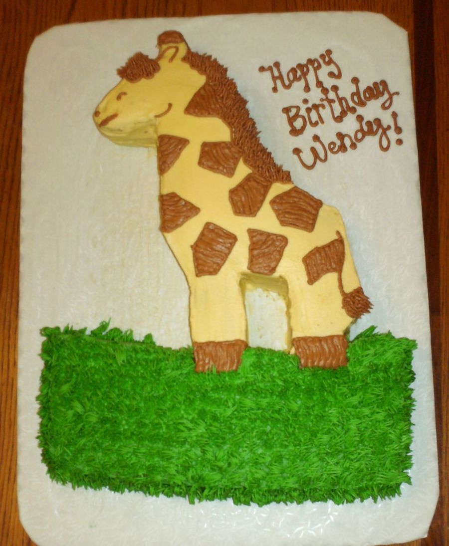 Giraffe Cake - CakeCentral.com