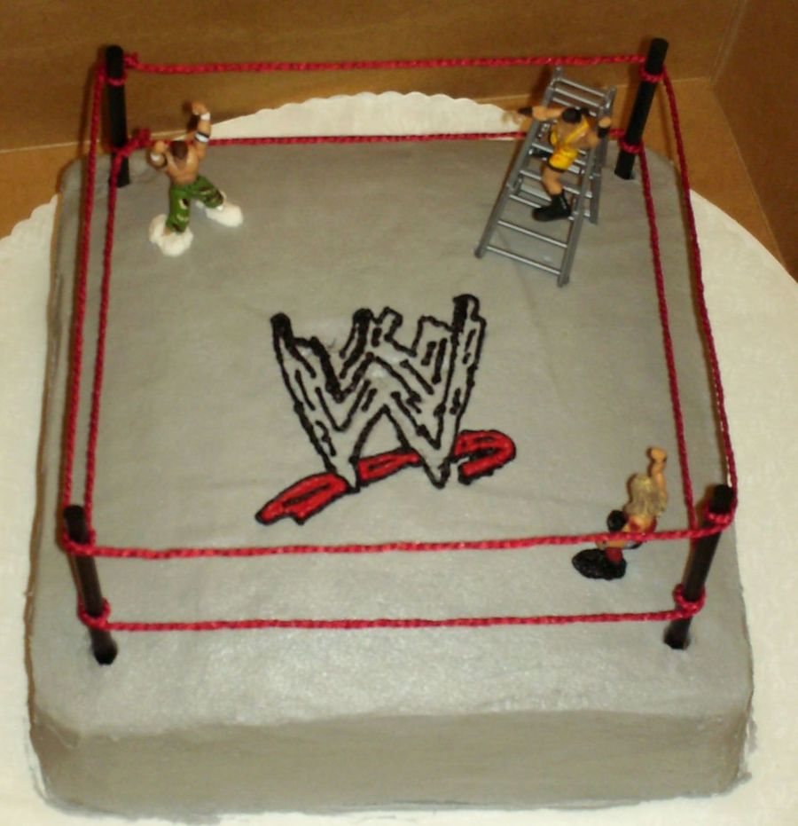 Wwe Wrestling Cake - CakeCentral.com