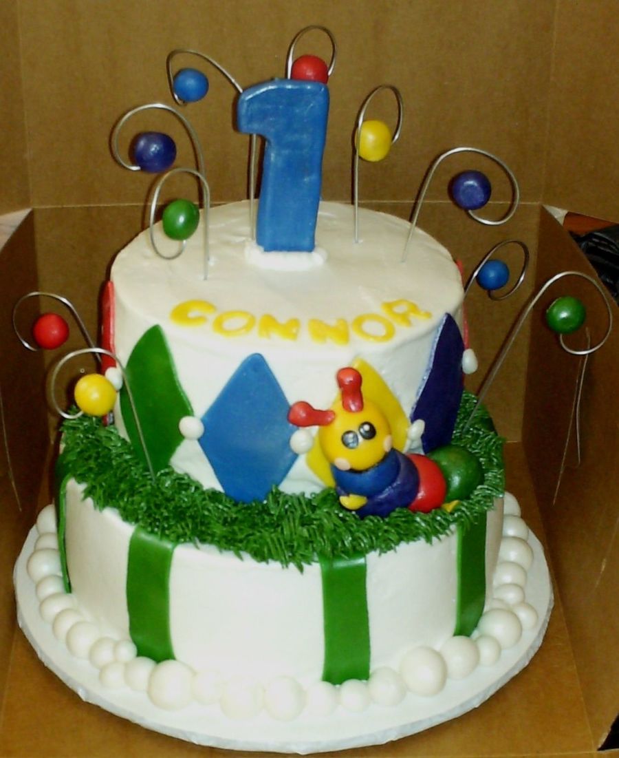 Baby Einstein 1St Birthday Cake - CakeCentral.com