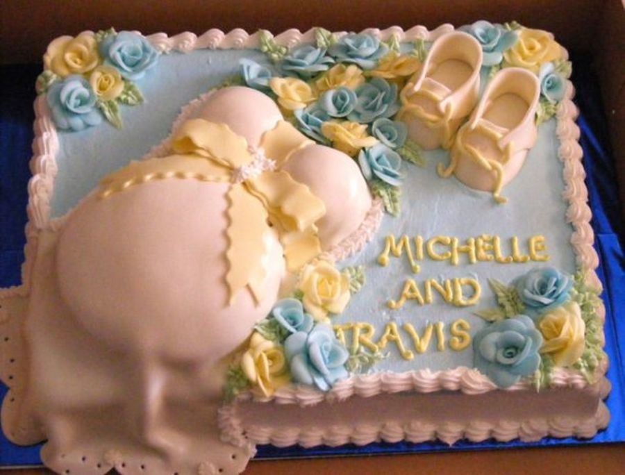 Pregnant Cake - CakeCentral.com