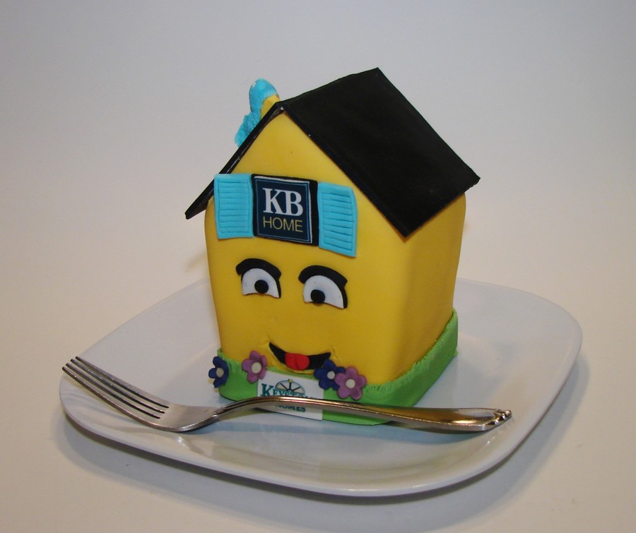 Kb Homes Happy Home Cakelet - CakeCentral.com