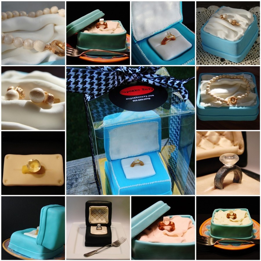 Collage Of Jewely Theme Cakelets - CakeCentral.com