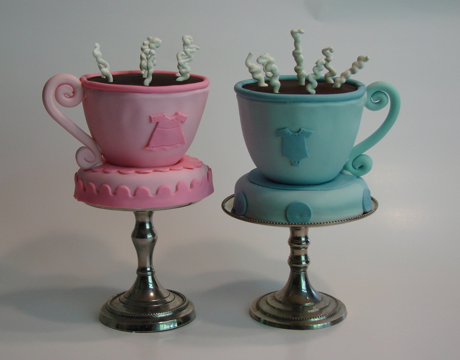 Tea Cup Cakelets - CakeCentral.com