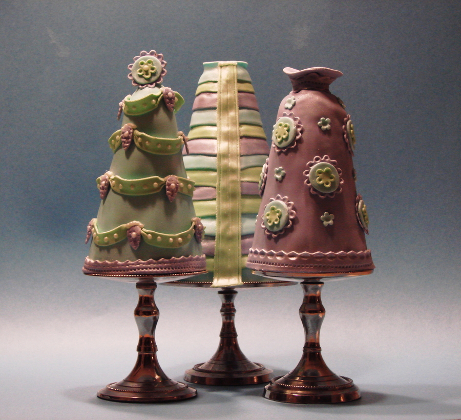 Holiday Topiary Cakelets - CakeCentral.com