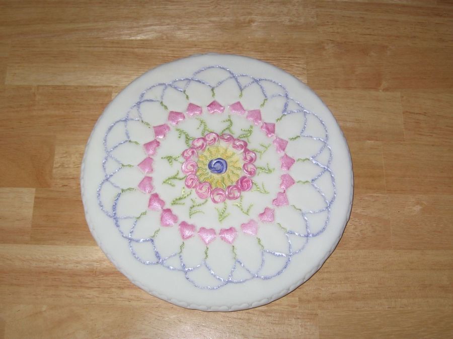 Fondant Plaque - CakeCentral.com