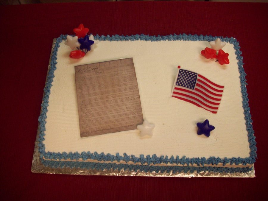 Constitution Cake - CakeCentral.com