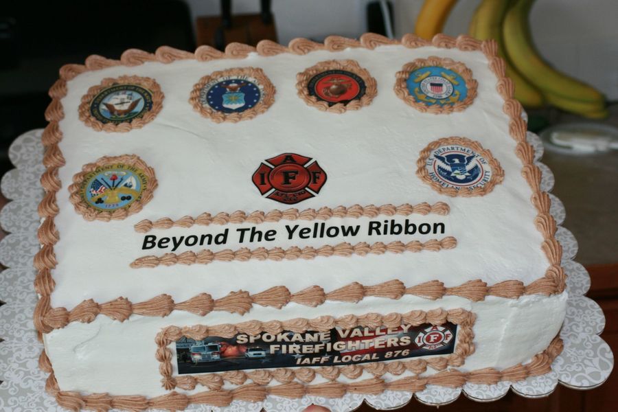 Honoring Military Coming Back From War - CakeCentral.com