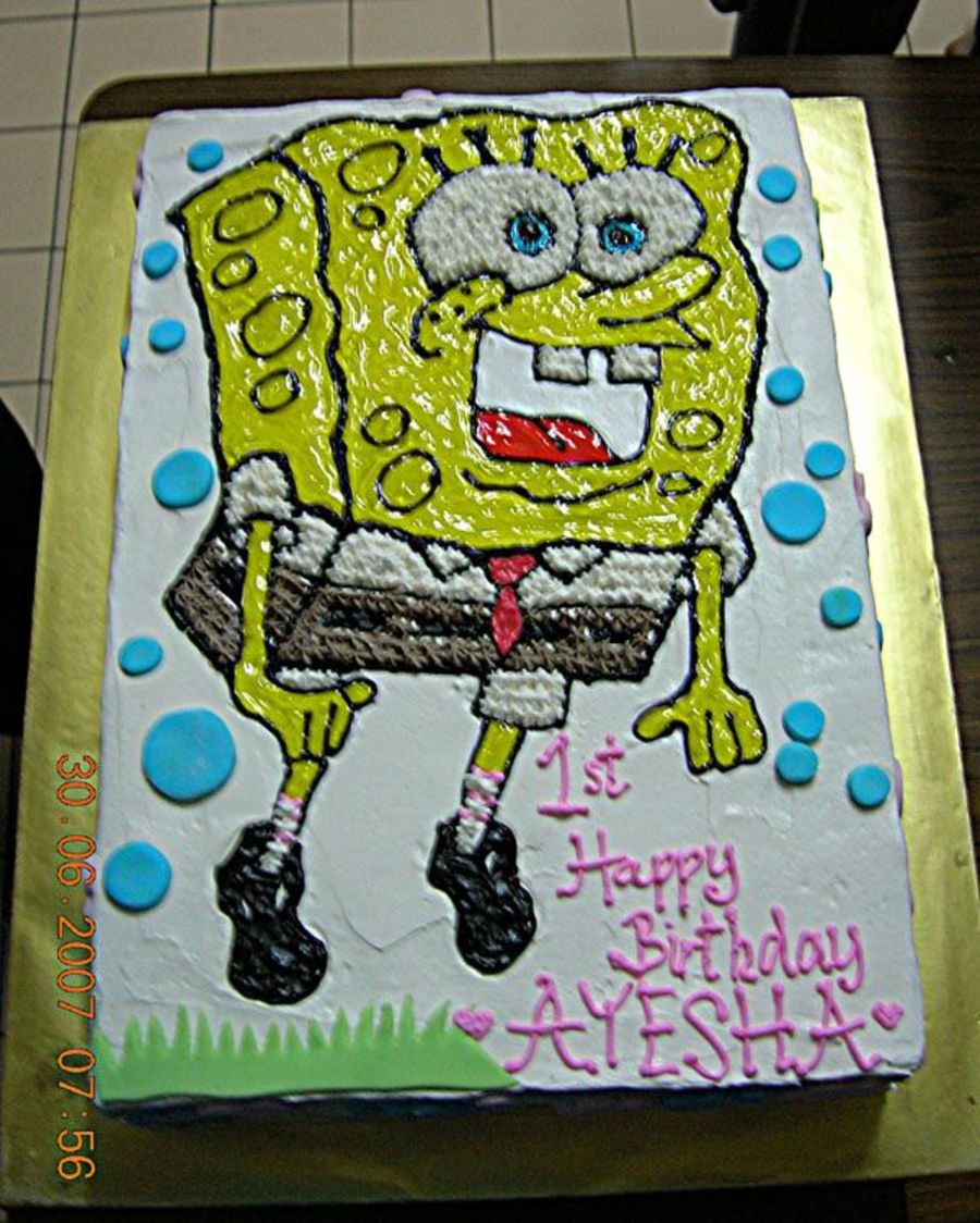 Spongebob - CakeCentral.com