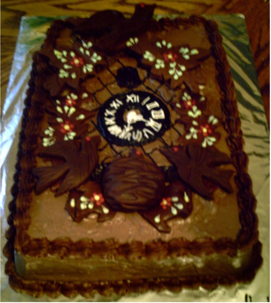 Cuckoo Clock - CakeCentral.com