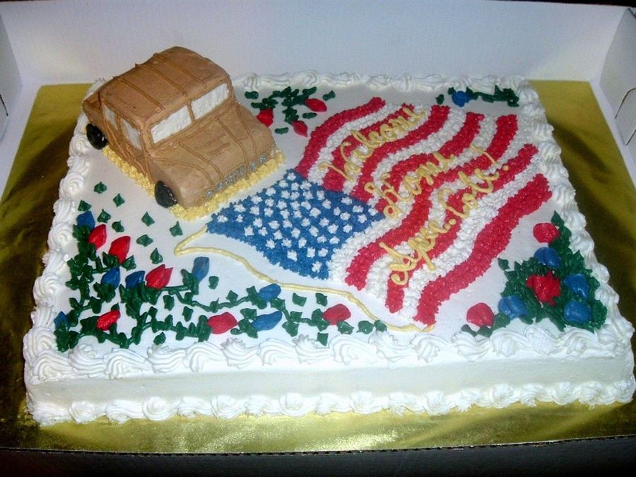 Welcome Home Cake - CakeCentral.com