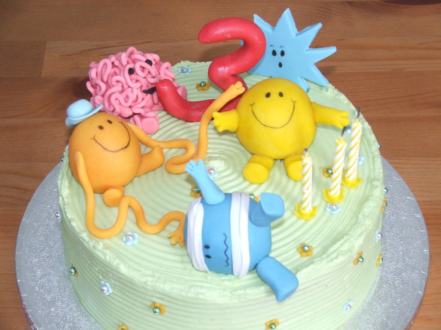 Mr Men Cake - CakeCentral.com