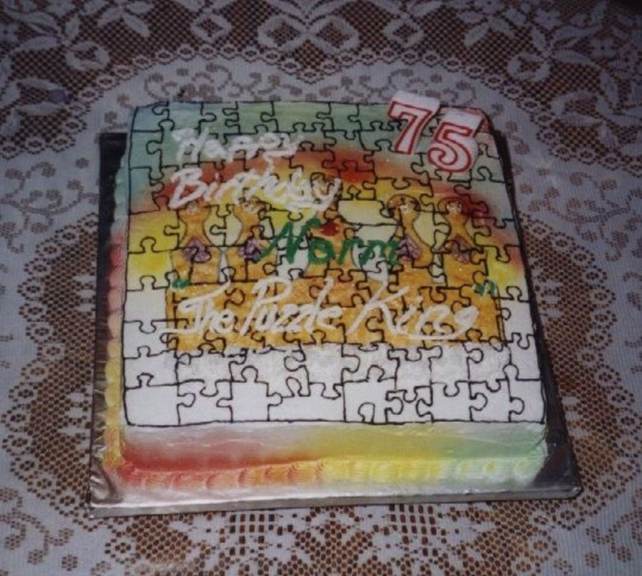Puzzle Cake - CakeCentral.com