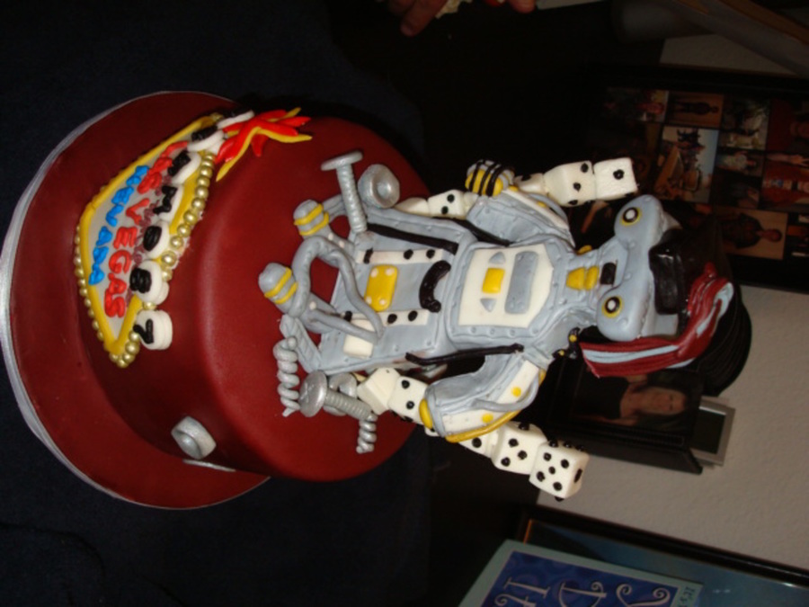 Graduation Robot - CakeCentral.com