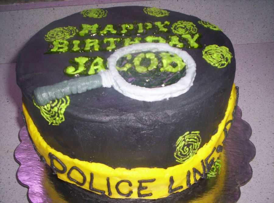 Crime Scene - CakeCentral.com