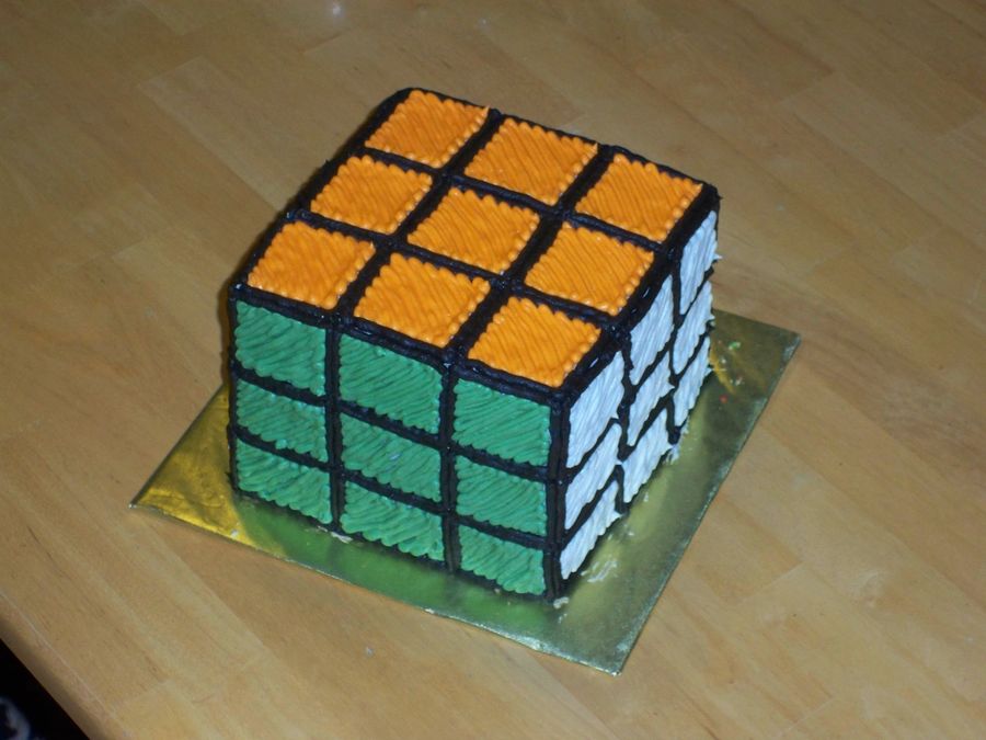 Rubik's Cube - CakeCentral.com