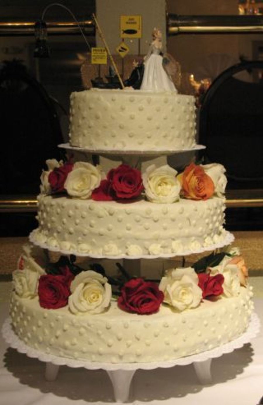 2Nd Wedding Cake - CakeCentral.com