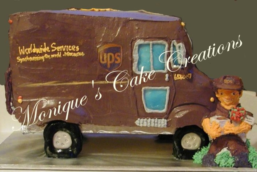Ups Truck - CakeCentral.com