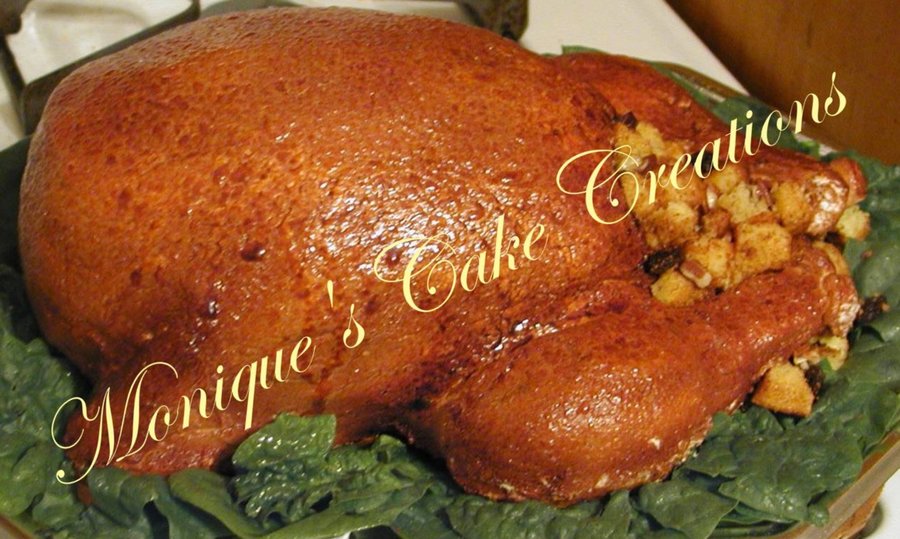 Turkey Cake - CakeCentral.com