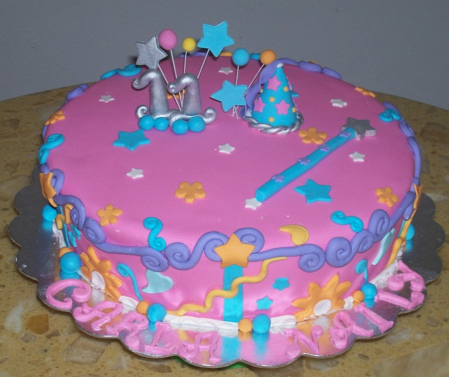 Wizard Birthday Cake - CakeCentral.com