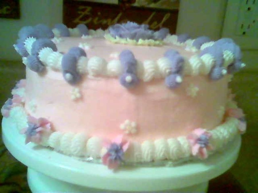 Side View Of Final Cake - CakeCentral.com