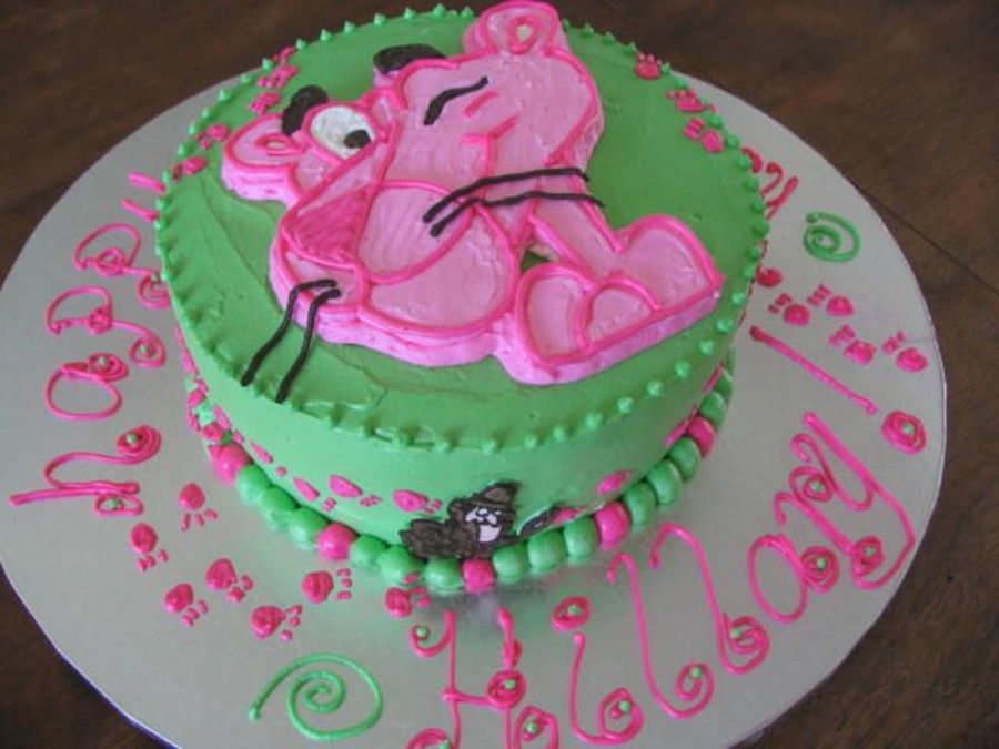 Pink Panther Birthday - CakeCentral.com