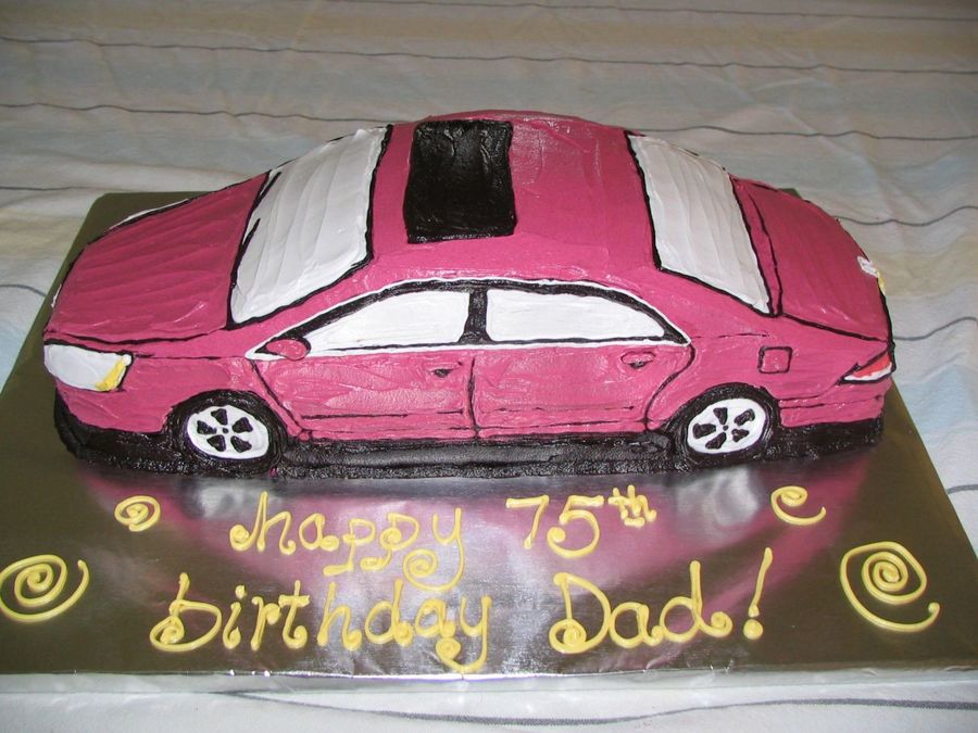 Honda Accord Cake - CakeCentral.com