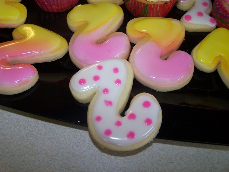 Number 2 Cookies - CakeCentral.com