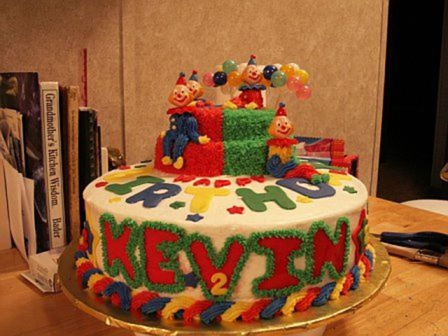 Clown Cake - CakeCentral.com
