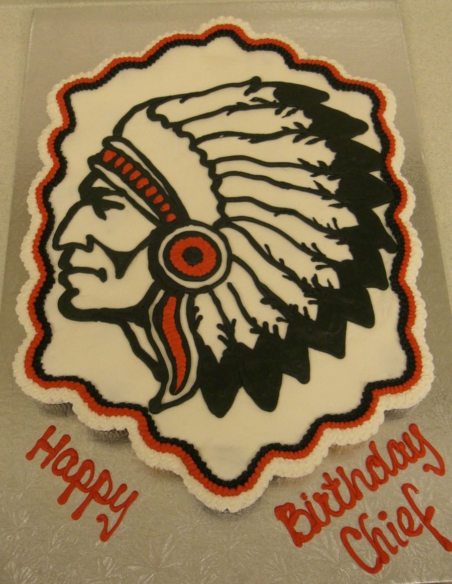 Indian Chief - CakeCentral.com
