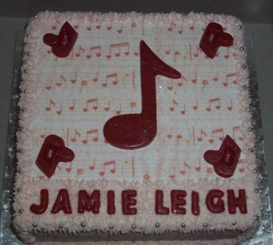 Musical Birthday Cake - CakeCentral.com