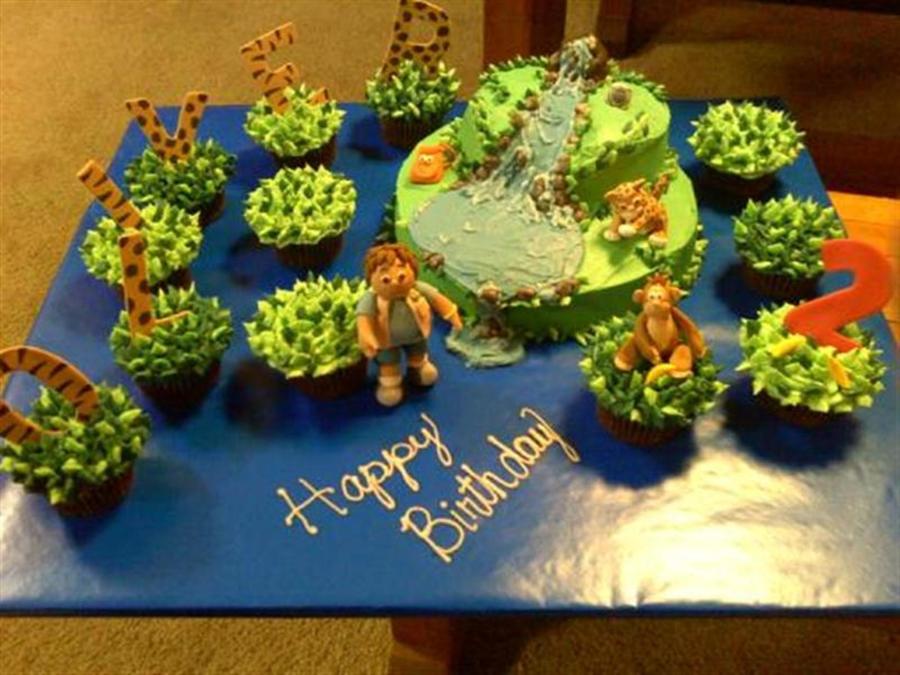 Go Diego Go Cake & Cupcakes - CakeCentral.com