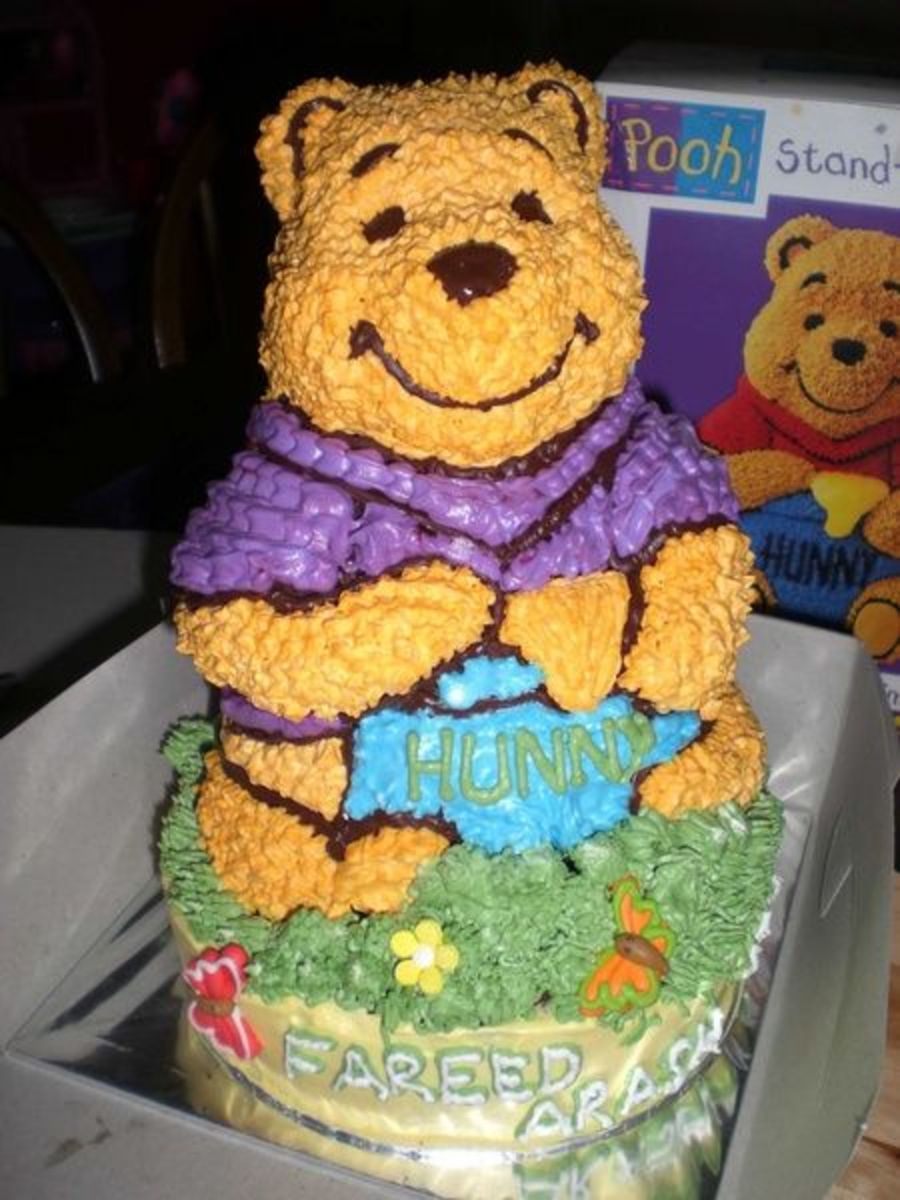 Pooh Bear - CakeCentral.com