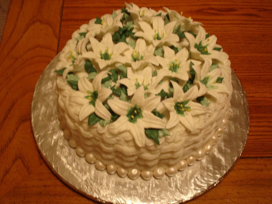 Lily Birthday Cake - CakeCentral.com