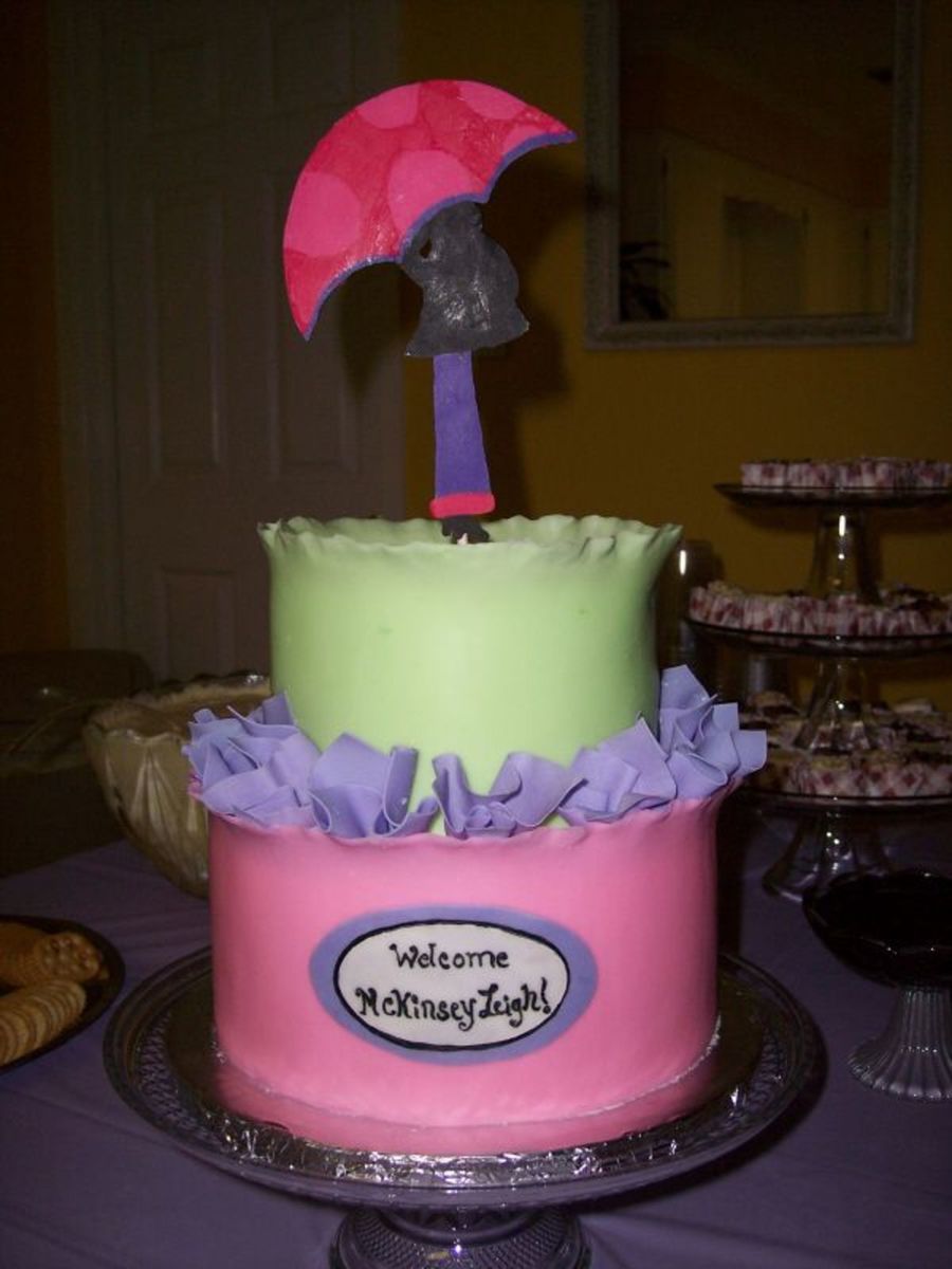 Mod Mom Baby Shower - CakeCentral.com