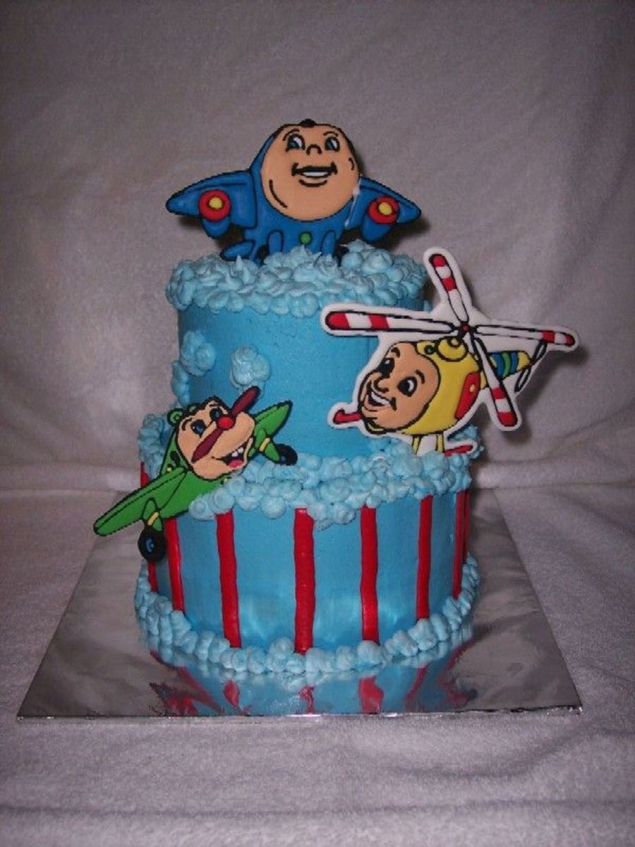 Jay Jay The Jet Plane And Friends - CakeCentral.com
