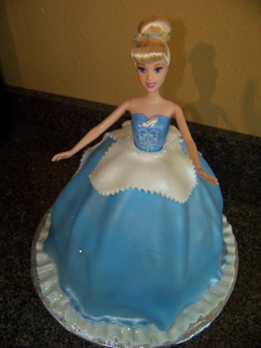 Cinderella Doll Cake - CakeCentral.com