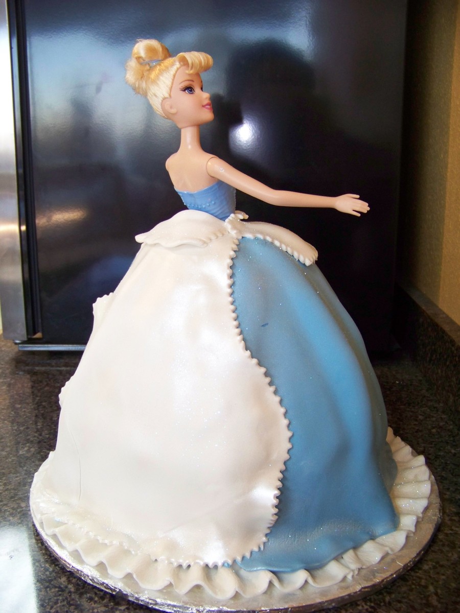 Cinderella Doll Cake - CakeCentral.com