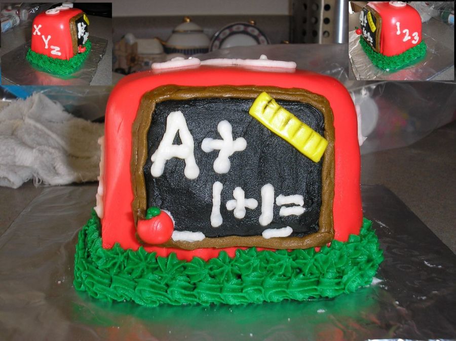 Teacher Mini Cake - CakeCentral.com