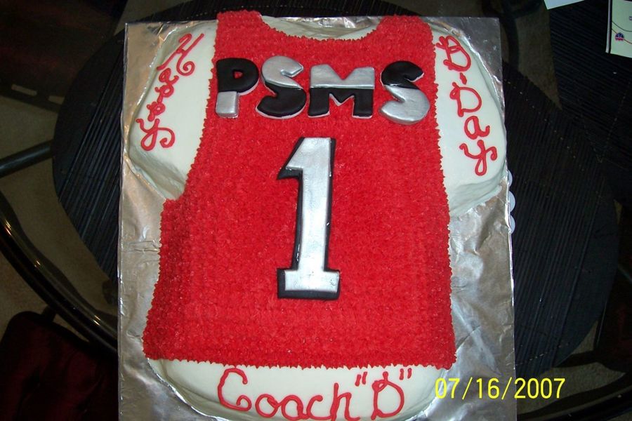 Jersey Cake - CakeCentral.com