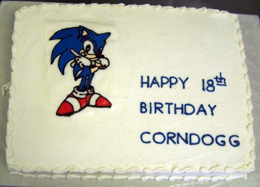 Sonic Hedgehog - CakeCentral.com