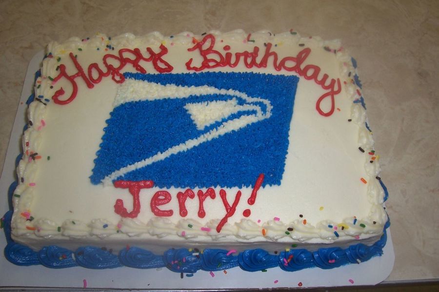 Post Office Eagle Cake - CakeCentral.com