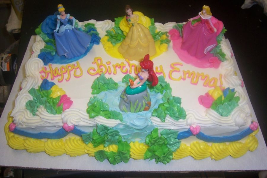 Disney's Four Princesses - CakeCentral.com