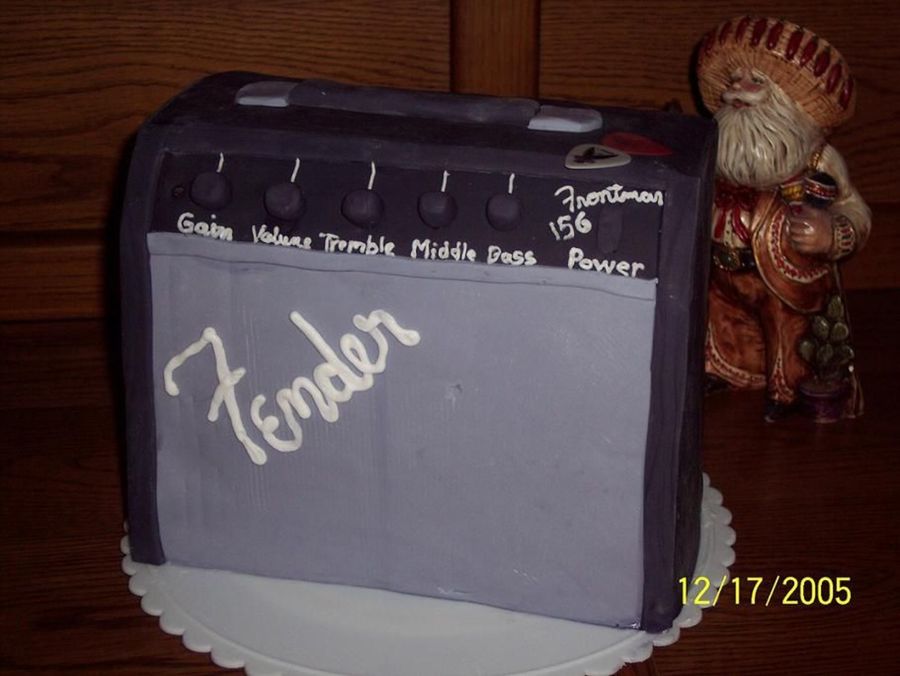 Amp Cake - CakeCentral.com