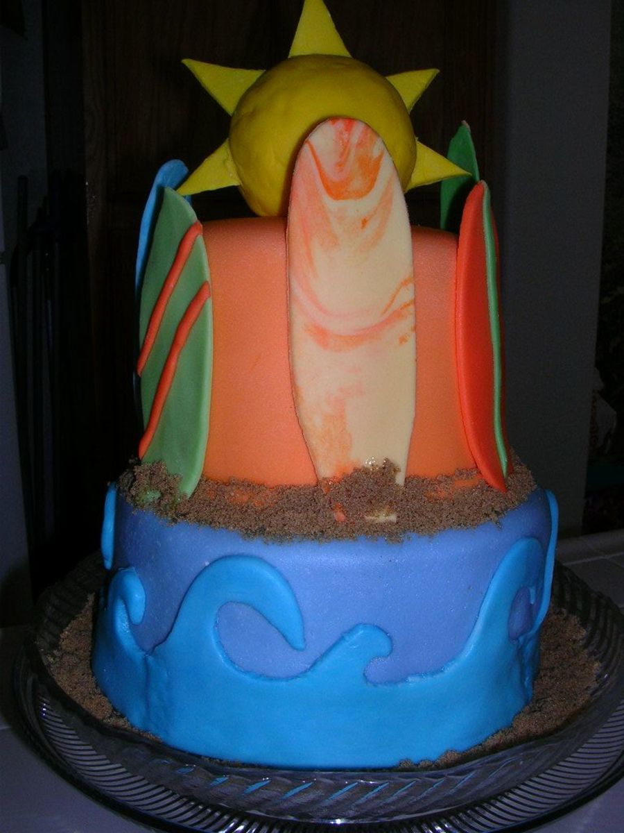 Sun, Surf, And Sand - CakeCentral.com