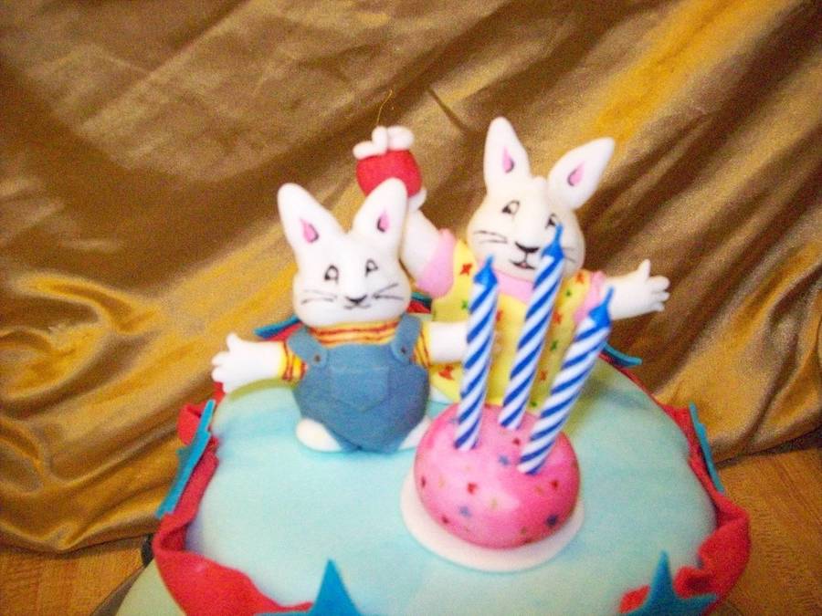 Max & Ruby Birthday Cake - CakeCentral.com