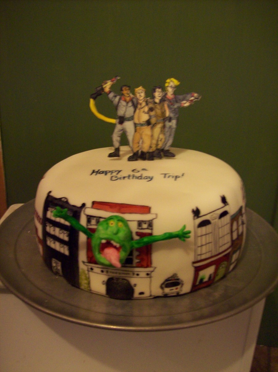 Ghostbusters Cake - CakeCentral.com